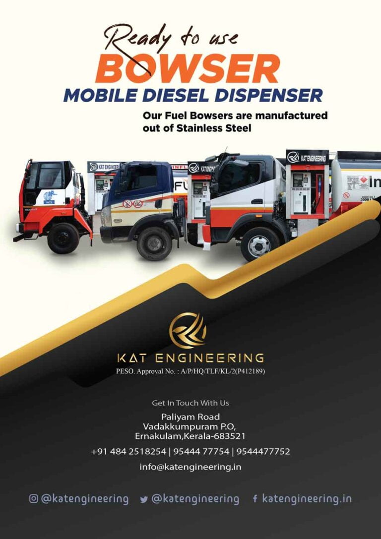 Fuel Bowser Manufacturers India | #1 Mobile Diesel Dispenser